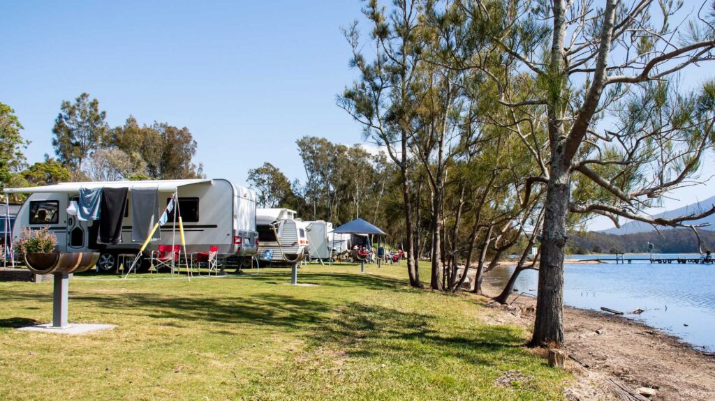 Concrete Construction Gladstone | Beach Caravan Park Project